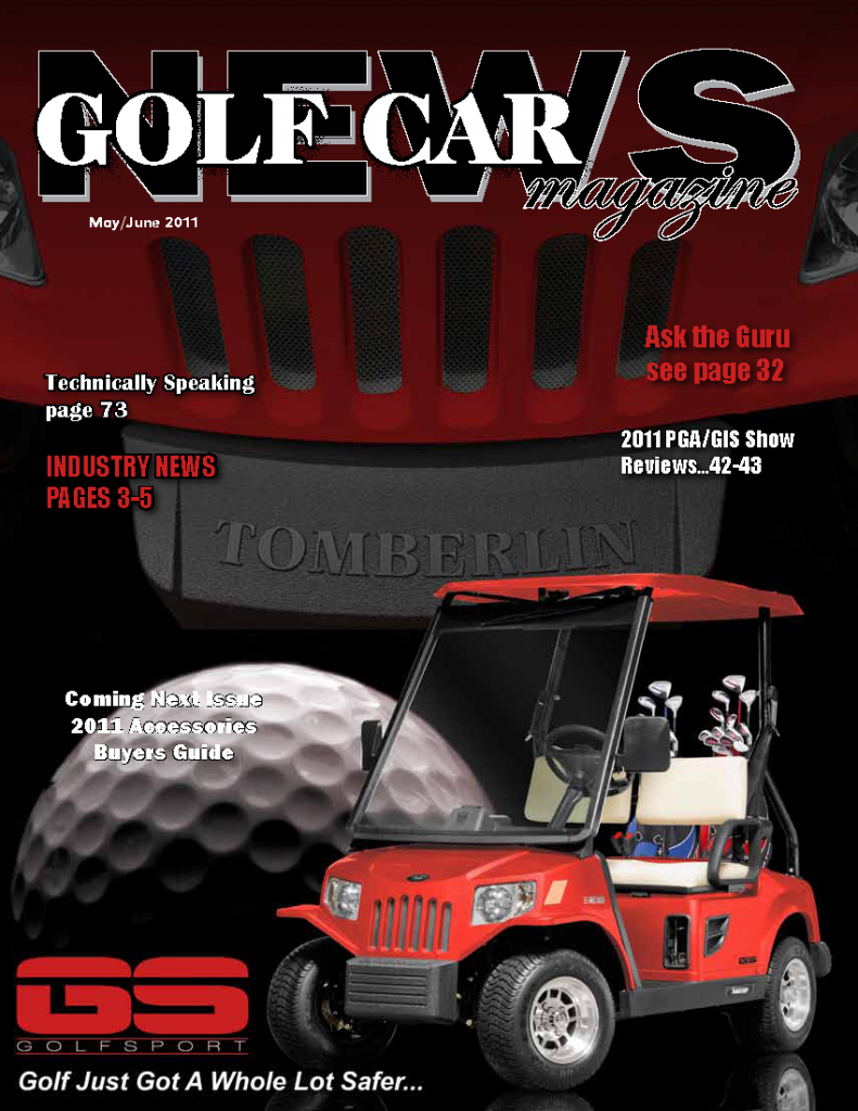 CS (MayJun11) – Tomberlin’s Golf Sport Model GS – Golf Car News